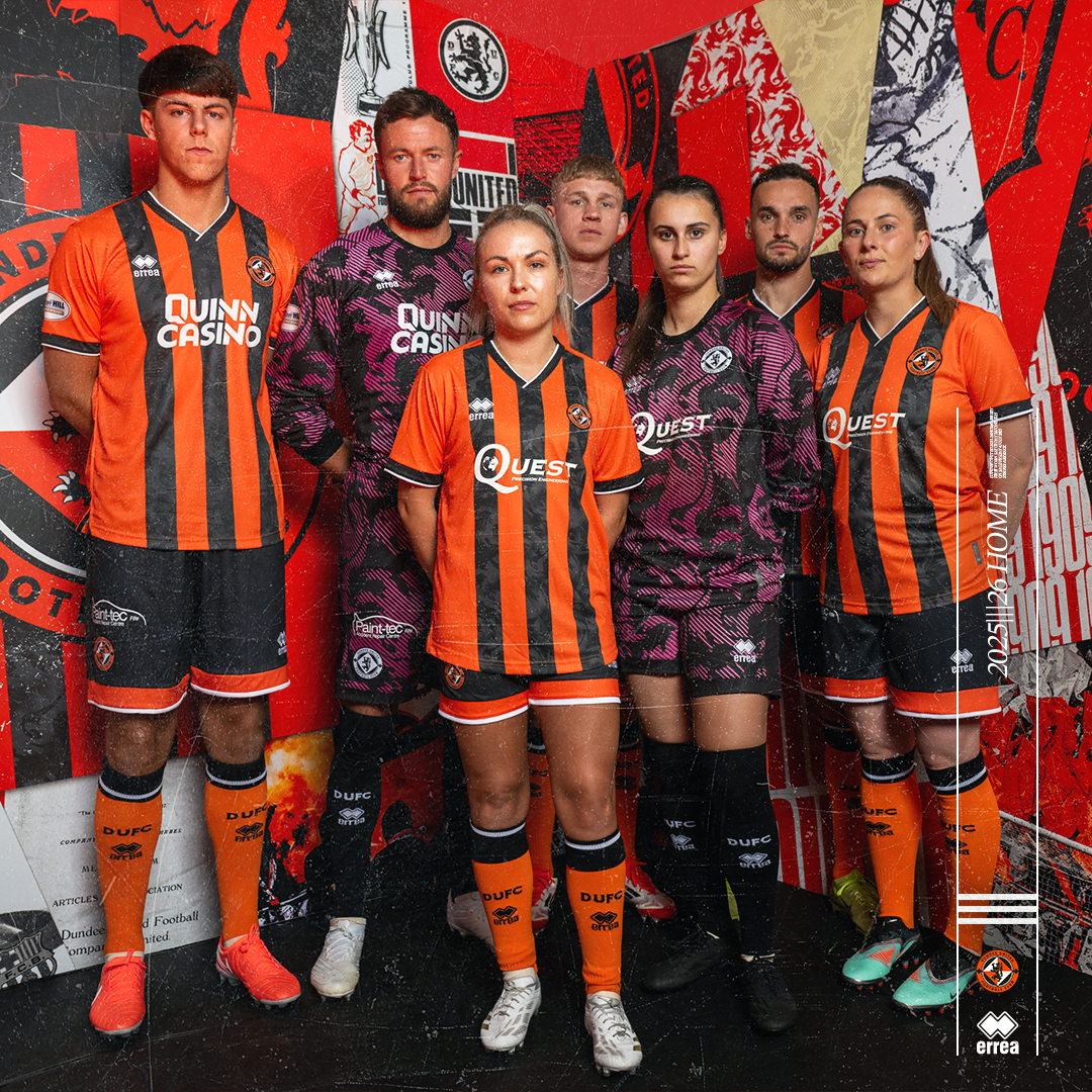2025/26 Dundee United Home Kit | Dundee United Football Club